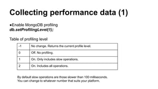 Log MongoDB slow query | PPT