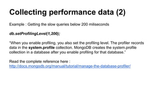 Log MongoDB slow query | PPT