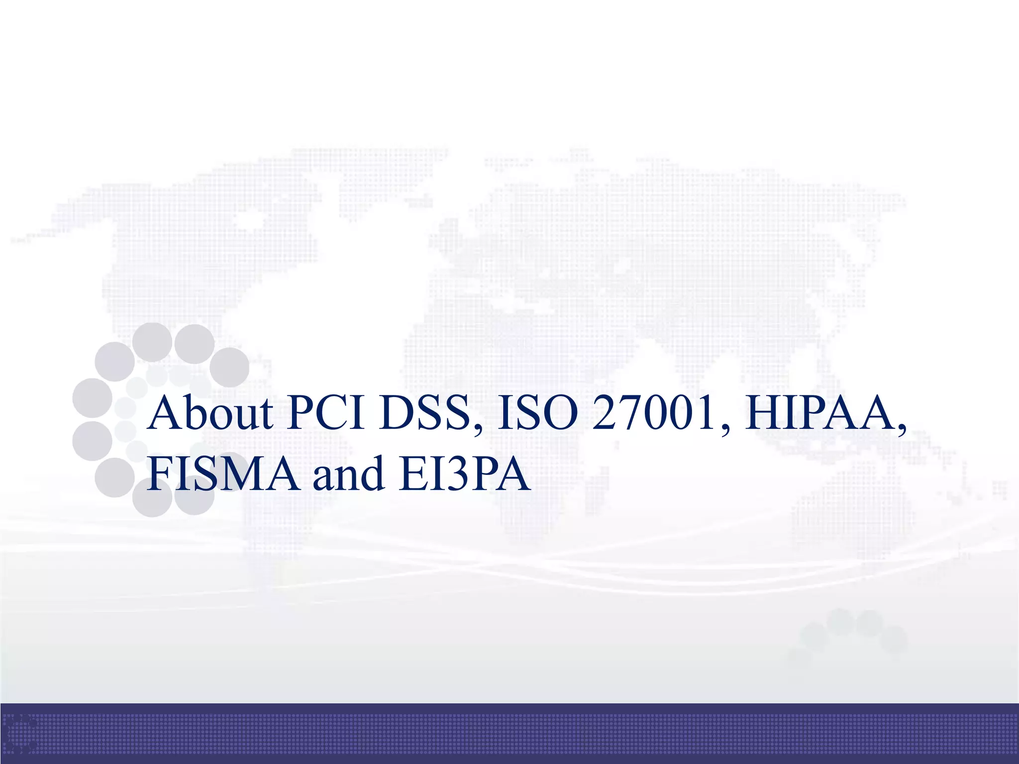 Log Monitoring and File Integrity Monitoring for PCI DSS, EI3PA and ISO 27001 | PPT