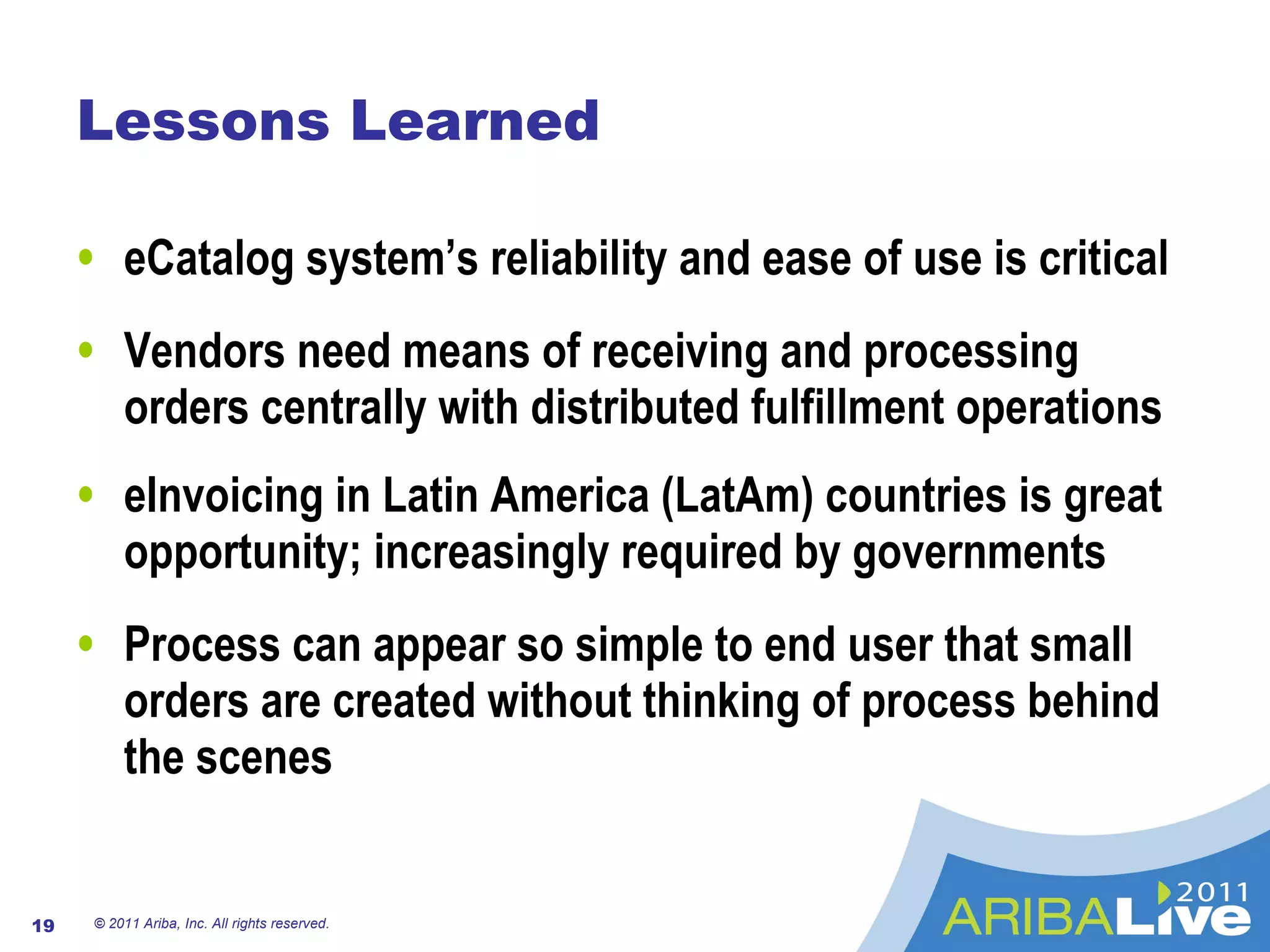 Electronic Procurement Systems Help Nestlé Realize Operational ...