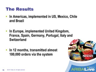 Electronic Procurement Systems Help Nestlé Realize Operational ...