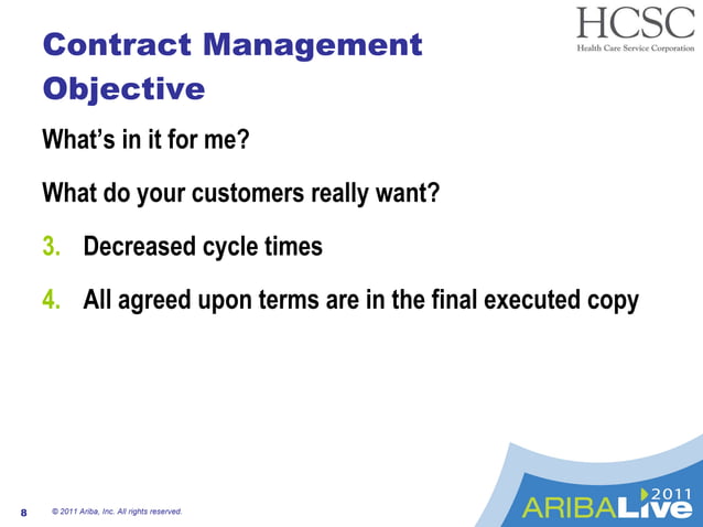 Charting Your Path to Effective Contract Management | PPT