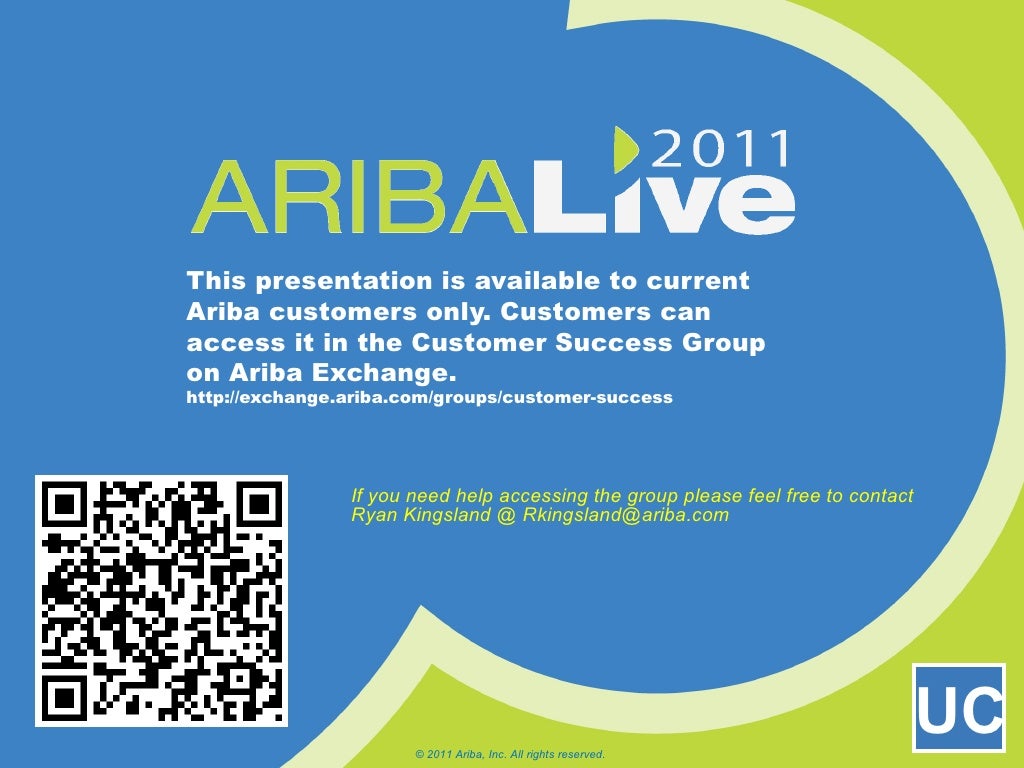 Ariba Sourcing Ariba Sourcing