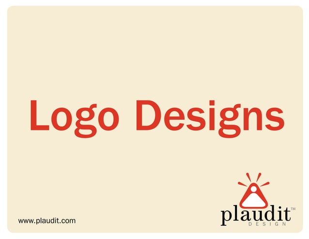 Plaudit Design - Logo Design Examples | PPT