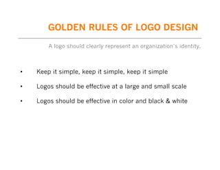 Golden Rules Of Logo Design