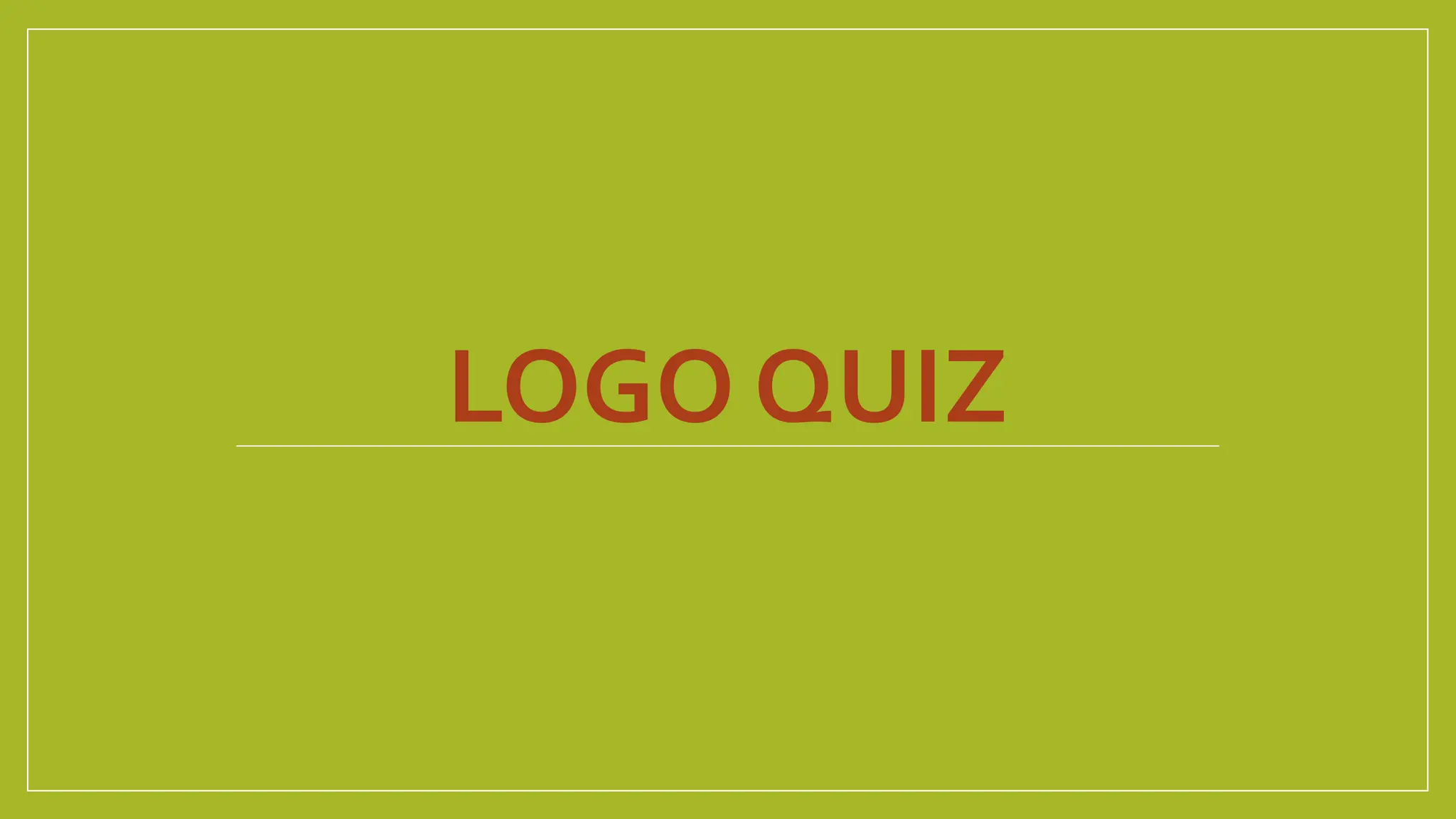 Guess that logo - LoGo Quiz - GAME ACTIVITY | PPTX
