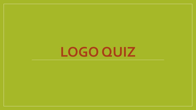Guess that logo - LoGo Quiz - GAME ACTIVITY | PPTX