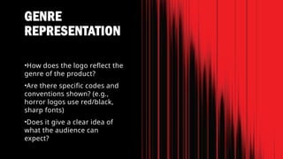 Logo analysis.pptx mediia study as level | PPT