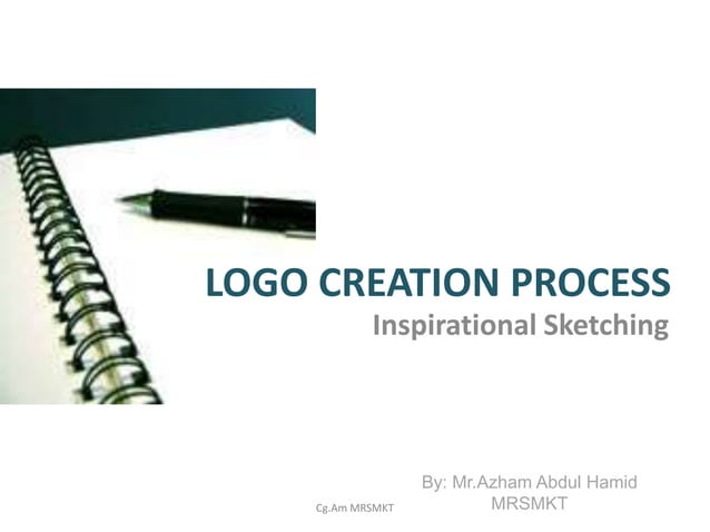 Logo creation process | PPT