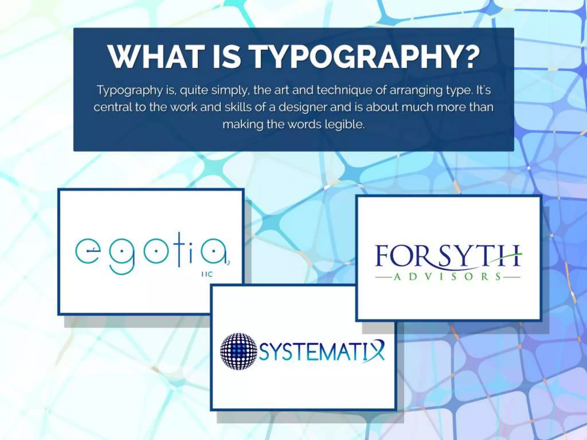 Typography Basics | Logo Design Pros | PPT