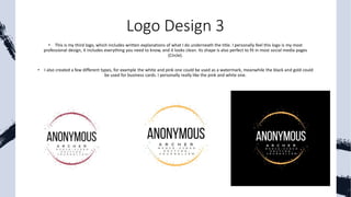 Logo Designs And Drafts.pptx