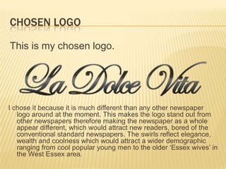 A2 coursework Logo Development | PPTX