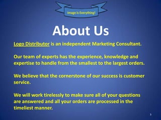 Logo distributor presentation | PPT