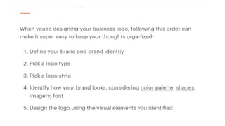 Topic: Logo Making in Entrepreneurship 12 | PPT