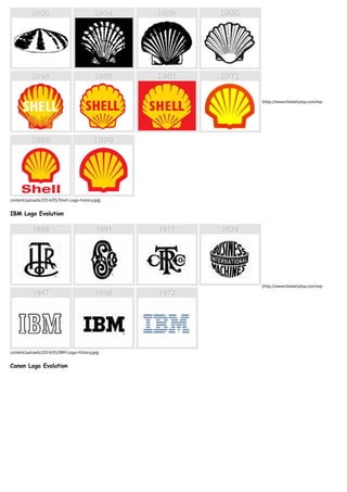 Logo evolution | PDF