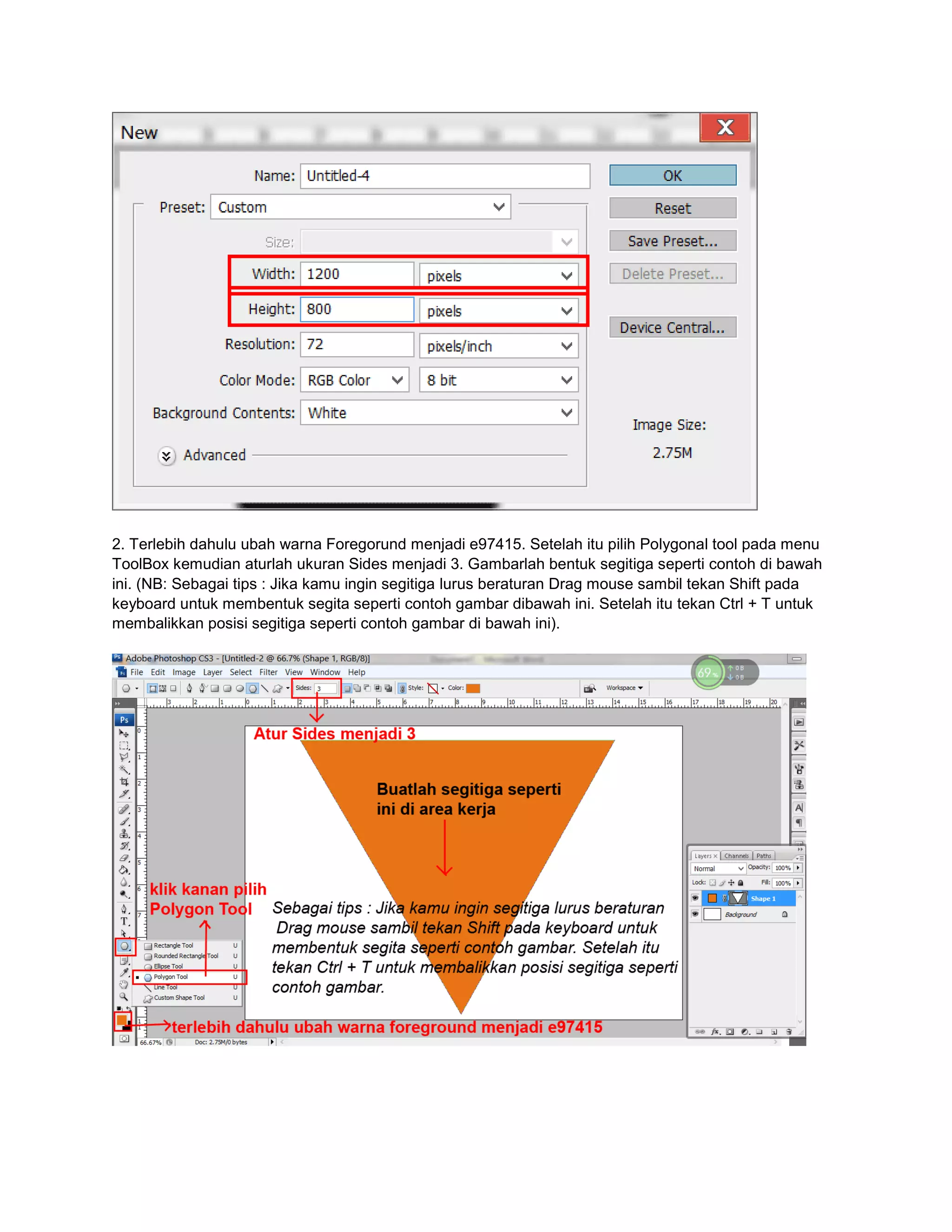 Logo ilmugrafis dengan photoshop | PDF