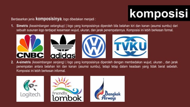 Logo: komposisi, watak, gaya, dan format | PPT
