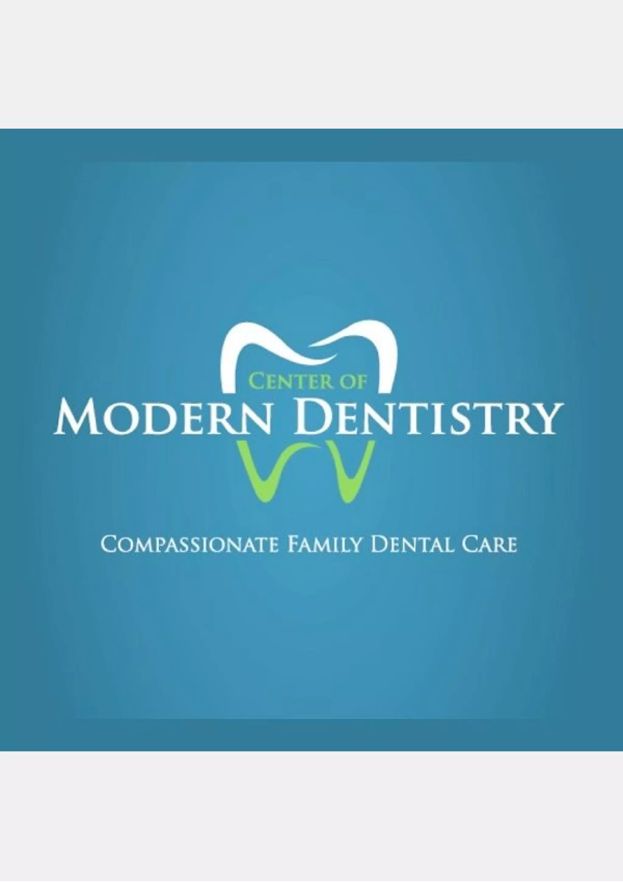 Logo of center of modern dentistry rancho cucamonga ca | PDF