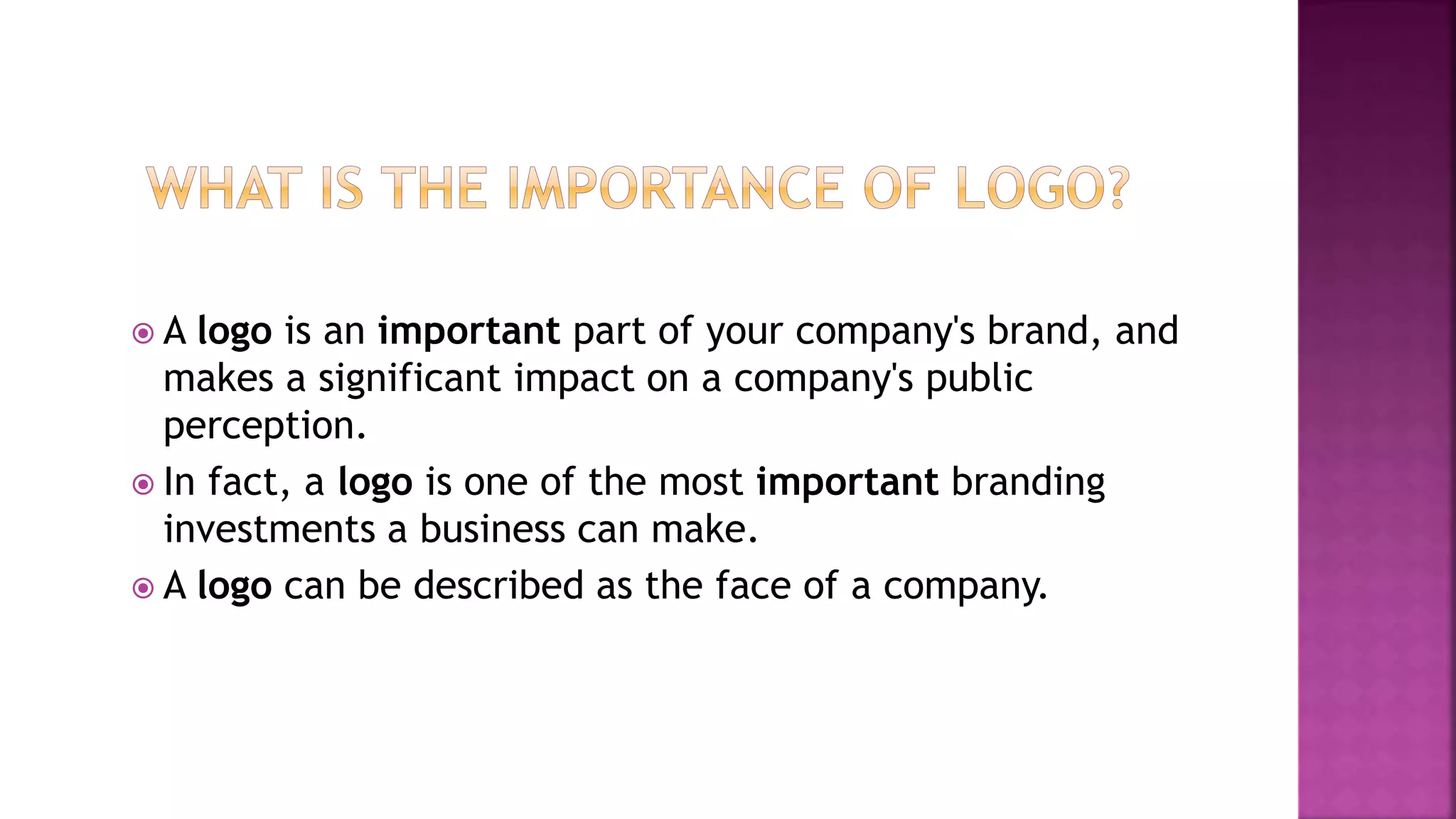 Logo and Its Types | PPTX