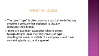 Logo and Its Types | PPTX