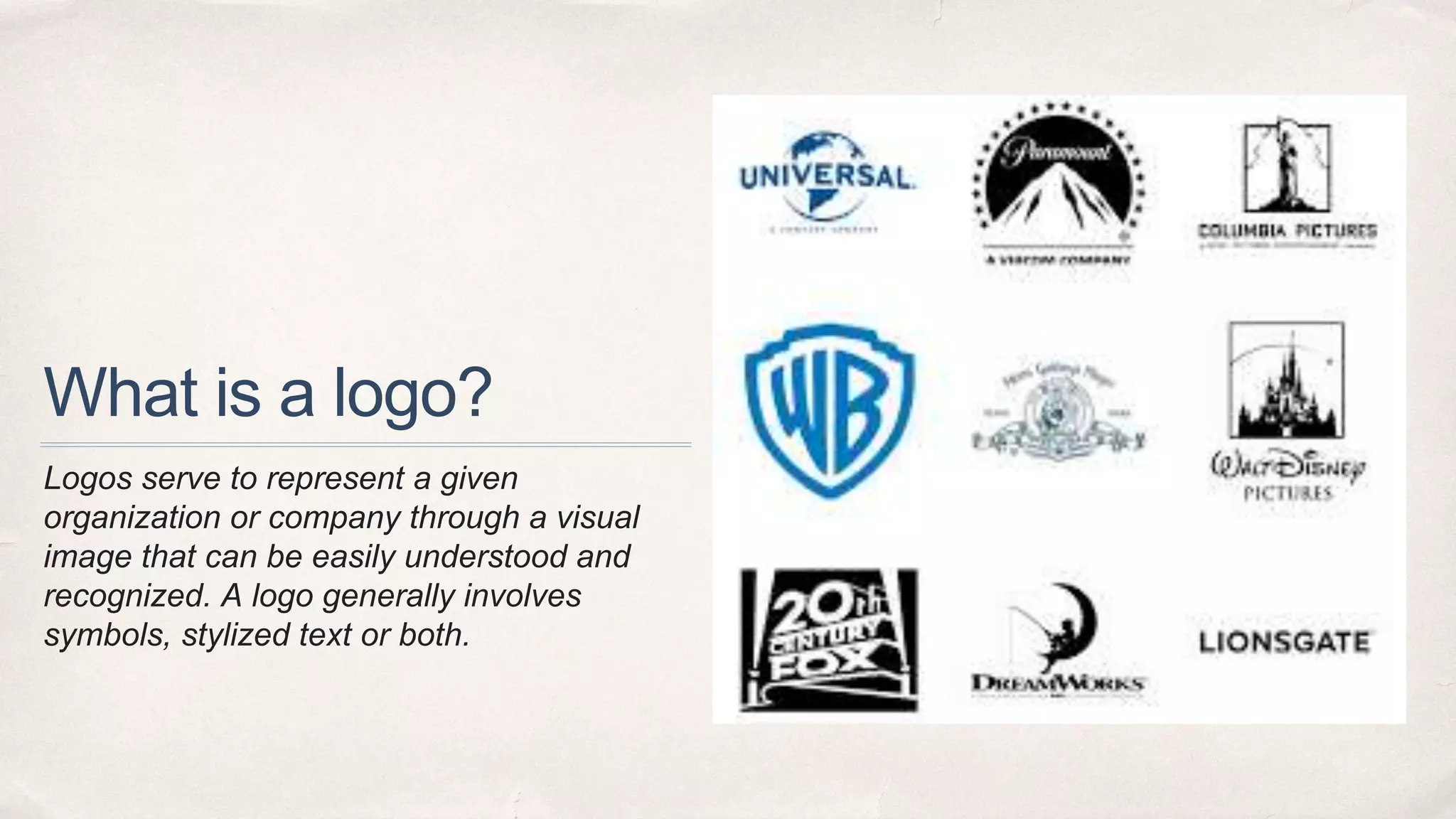 Production Company Logo Presentation | PPT