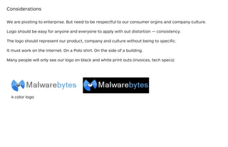 Malwarebytes Logo Redesign Process | PDF