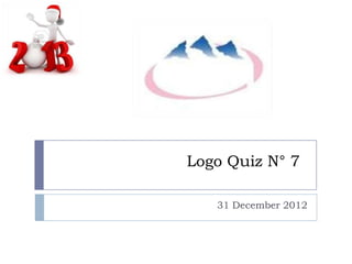 N 7 Logo Quiz