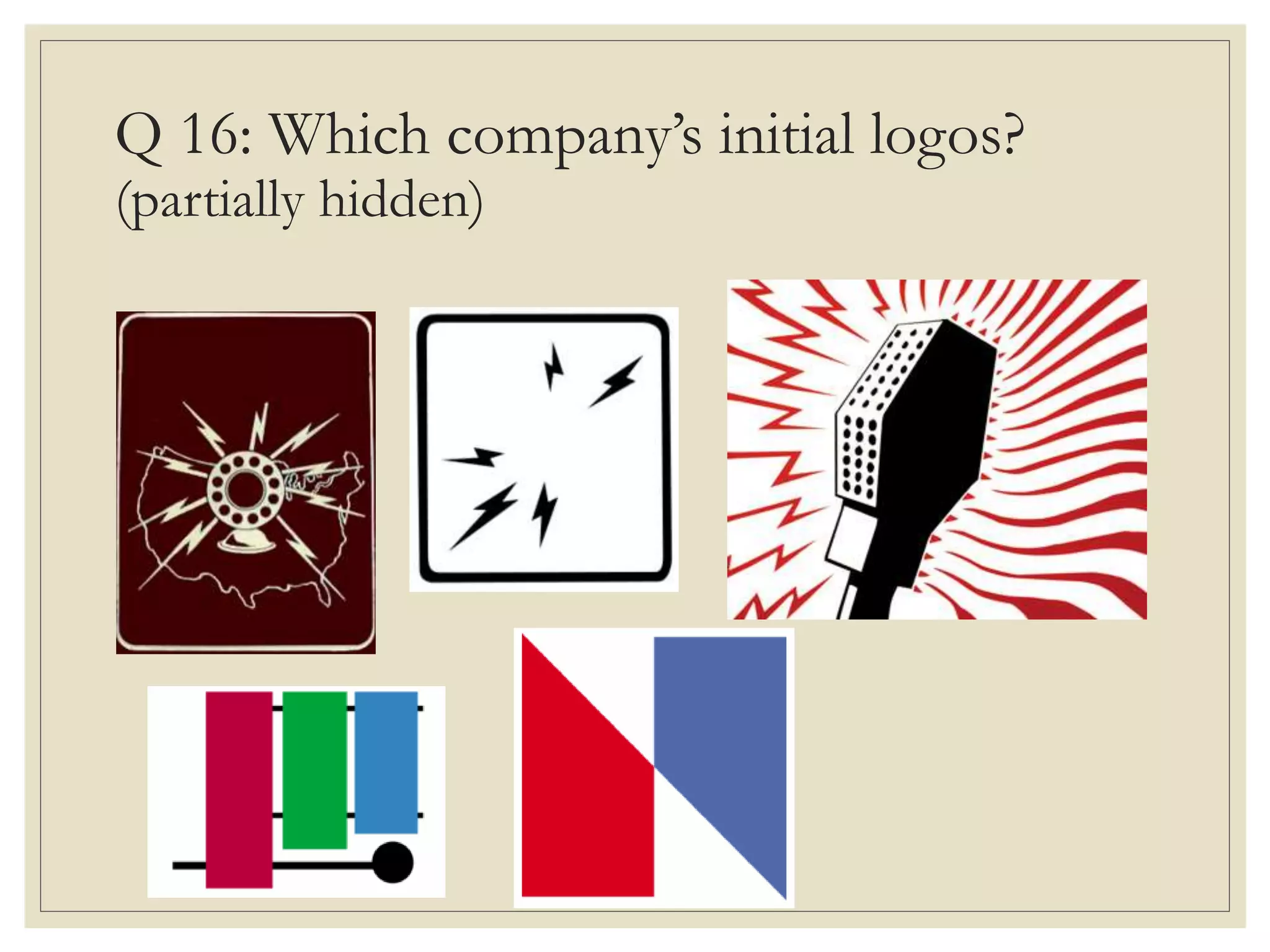 Logo quiz revisted aseem tata crucible prep | PPTX | Business ...