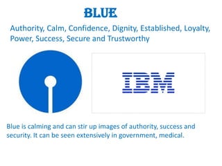 colour psychology in Logos Design | PPTX