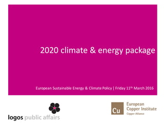 2020 climate & energy package | PPT