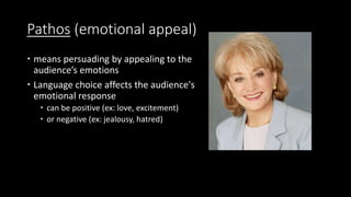 Logos Ethos Pathos ppt | PPTX