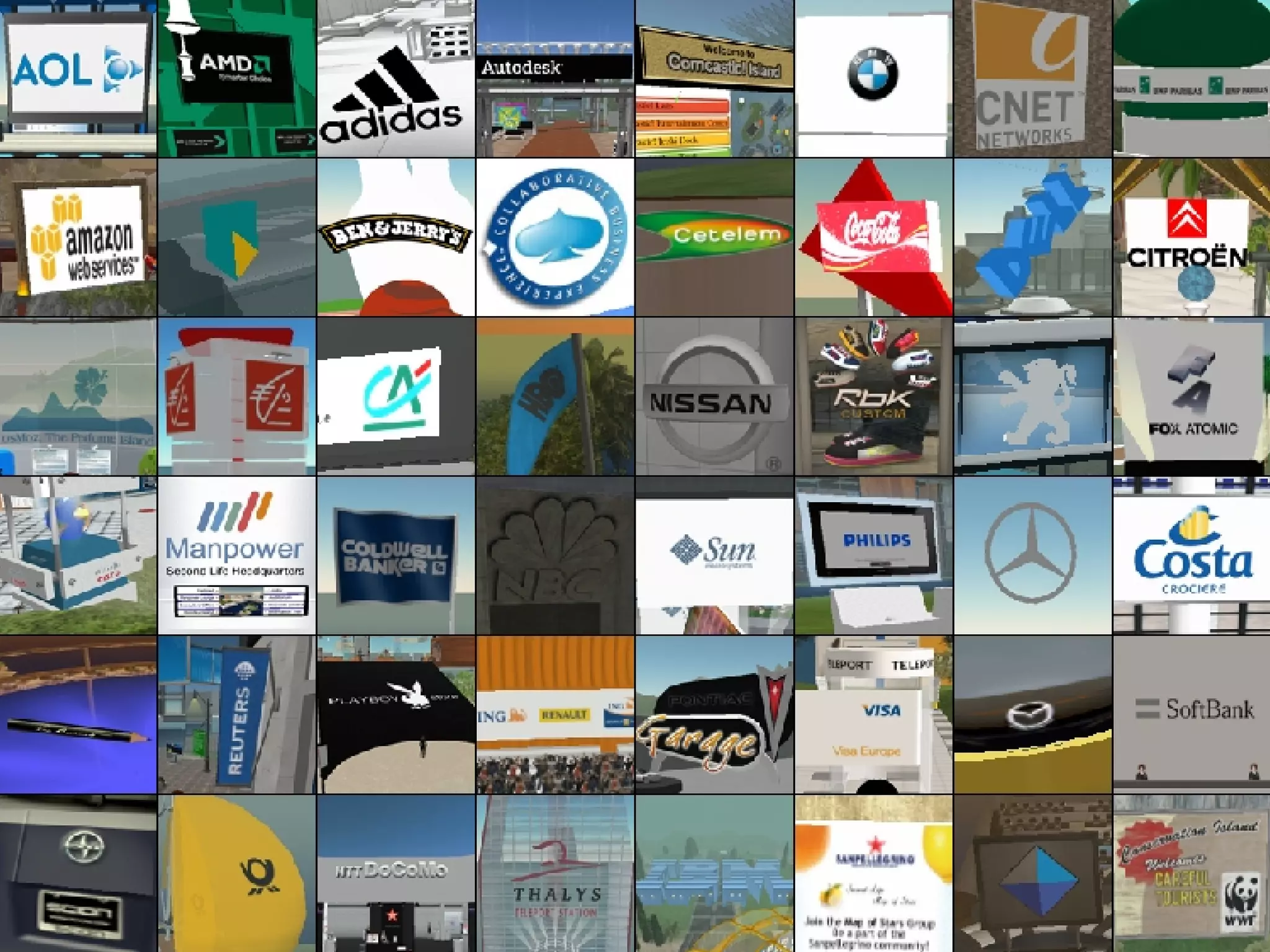 Logos Second Life VS logos real life | PPT