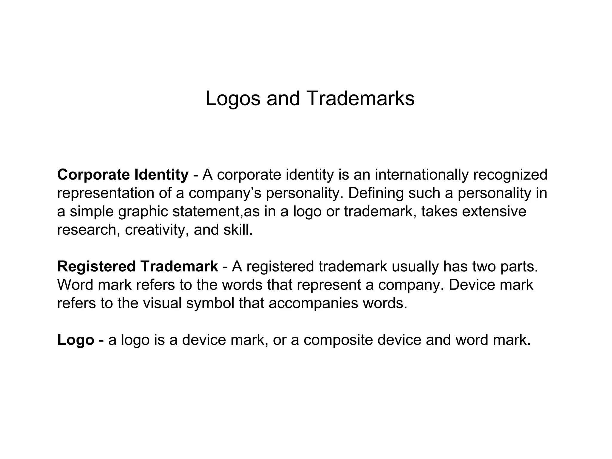 Logos And Slogans | PPT