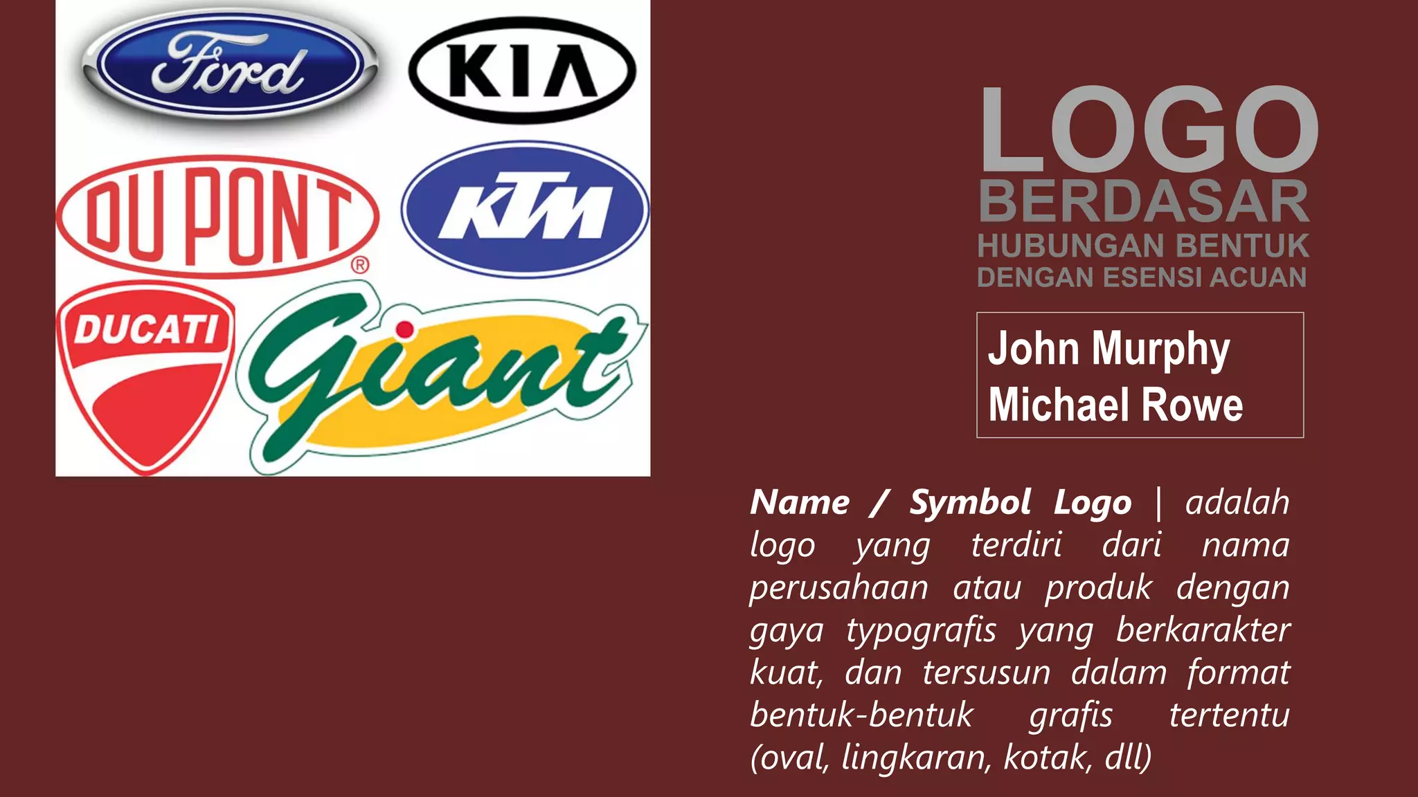 Logo: sejarah, jenis, dan kriteria logo yang baik | PDF