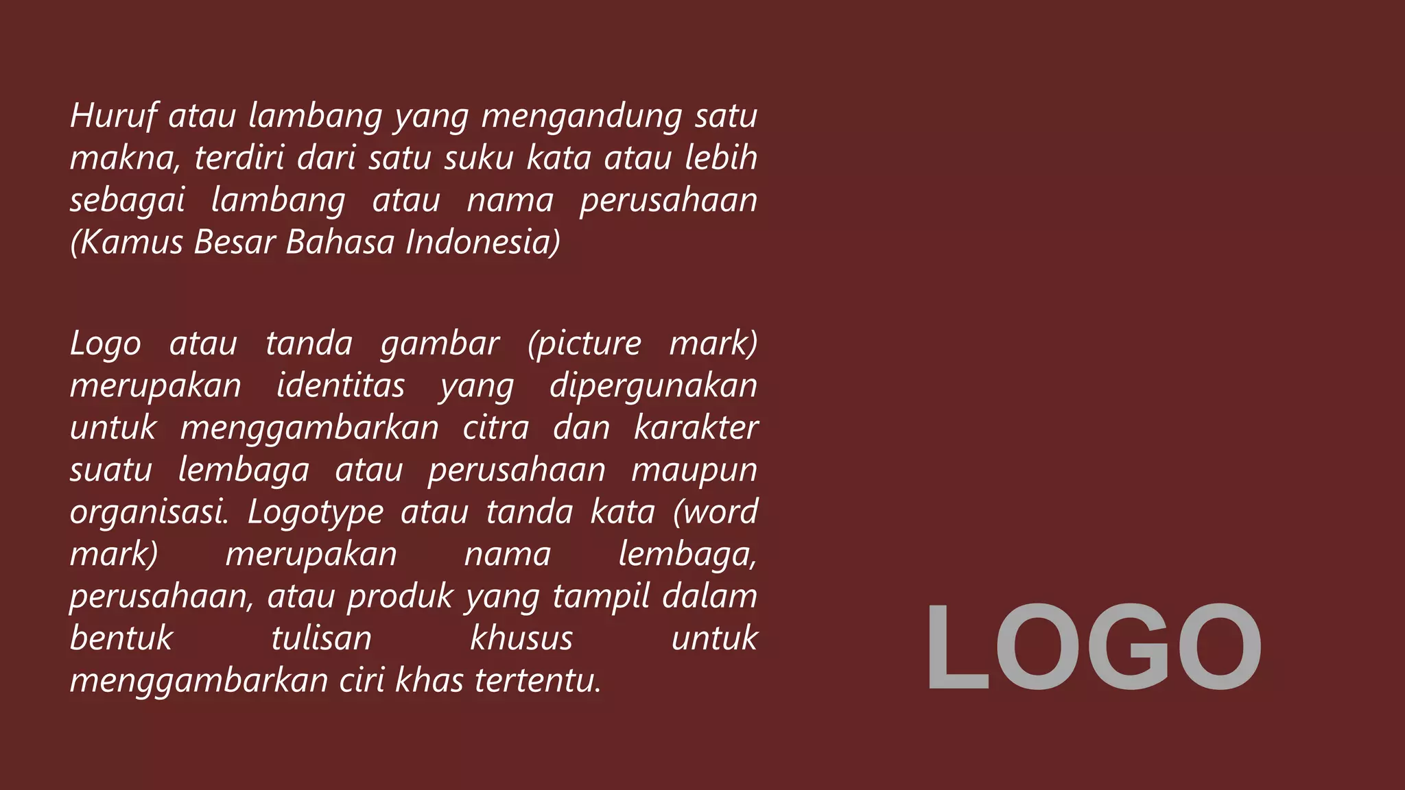 Logo: sejarah, jenis, dan kriteria logo yang baik | PDF