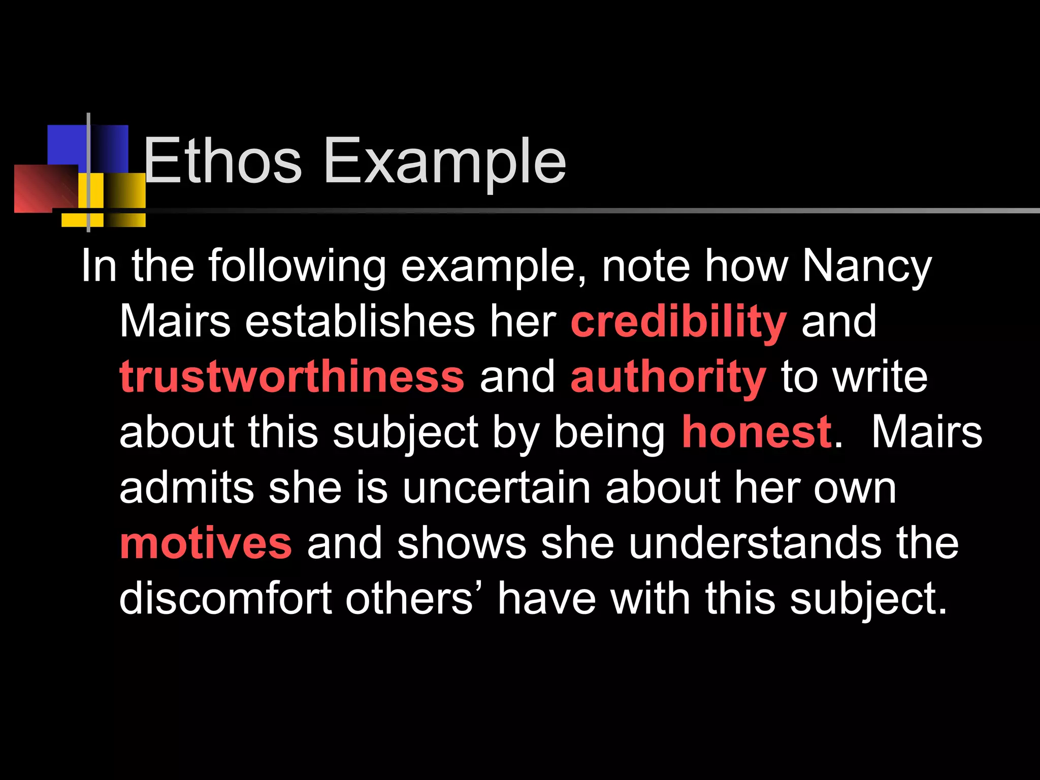 Logos ethos pathos powerpoint | PPT