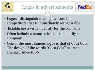 Logos in advertisements | PPT