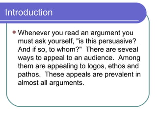 Logos, pathos, ethos | PPT