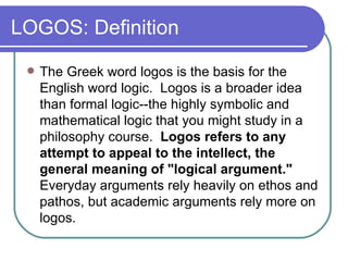 Examples Of Ethos, Pathos And Logos YourDictionary, 47% OFF