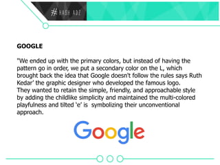 MOST RECOGNIZED LOGOS AND ITS IMPACT | PPTX