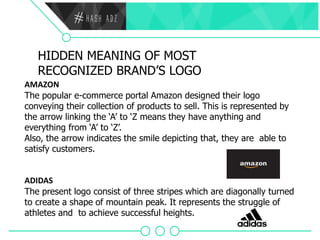 MOST RECOGNIZED LOGOS AND ITS IMPACT | PPTX