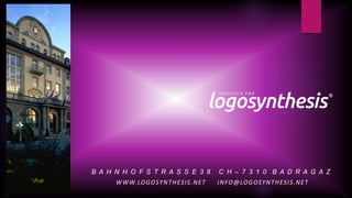 Logosynthesis in a Nutshell | PPTX | Mental Health | Diseases and ...