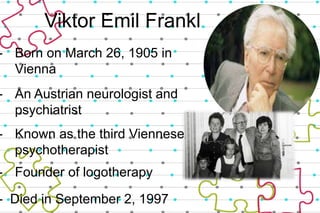 Logotherapy | PPTX