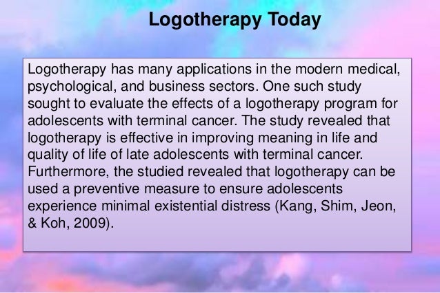 Logotherapy