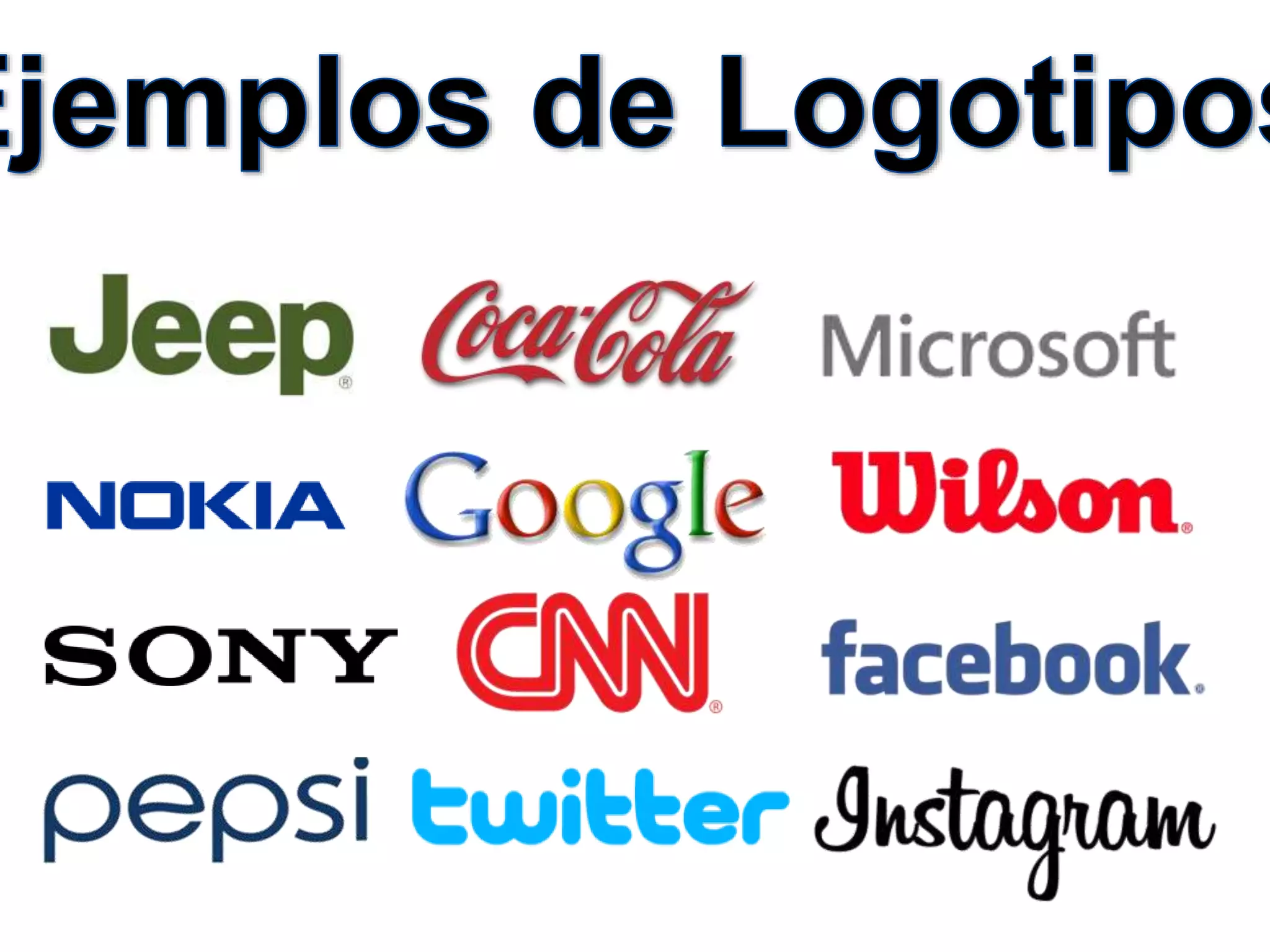Logotipo, Isotipo, Isologo, Imagotipo | PPTX