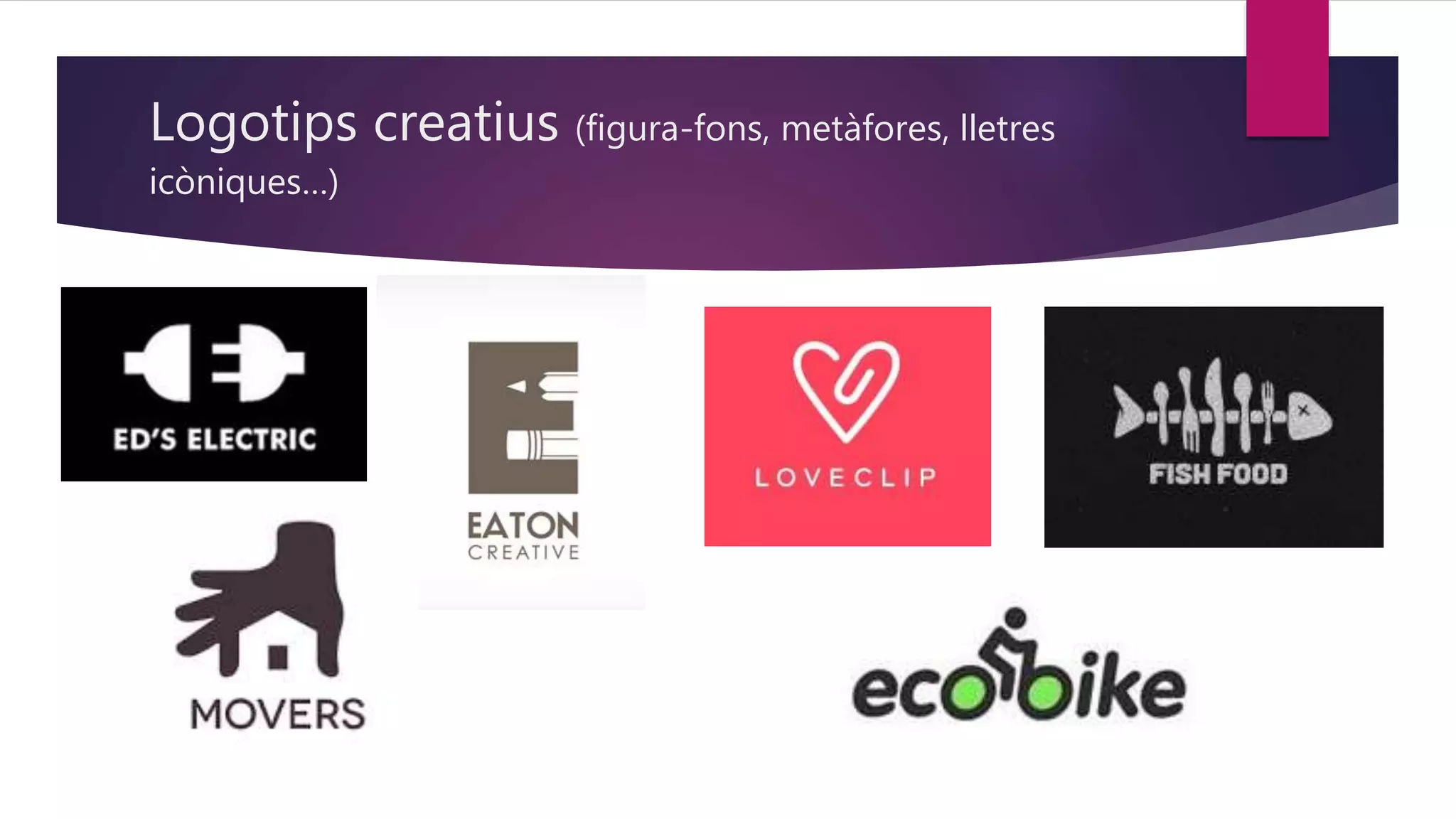 Logotips tipus i exemples | PPT