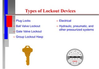 The complete procedure of Logout & tagout | PPT