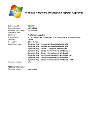 Logo verificationreport | PDF