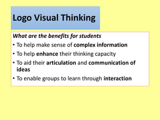 Logo visual thinking | PPTX | Educational Assessment | Education