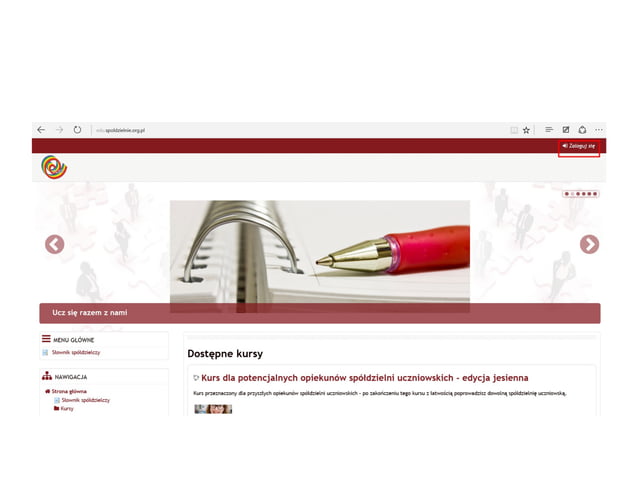 Logowanie do-platformy-edu-spoldzielnie | PPT